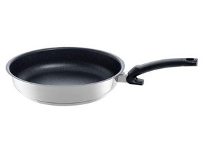 4009209374741 - Bratpfanne FISSLER Adamant premium Edelstahlpfanne beschichtet Pfannen Gr Ø 24 cm grau (anthrazit) Bratpfannen induktionsgeeignet kratzfeste Antihaft-Beschichtung Made in Germany