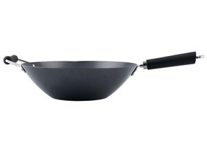 5011268846175 - Wok KEN HOM KH435001 Pfannen Gr Ø 35 cm + Höhe 12 cm grau (anthrazit) Woks Pfanne Ø 35 cm Induktion