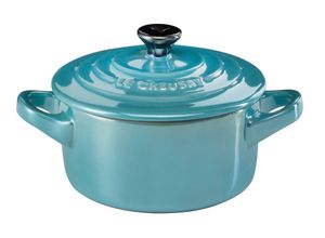 0630870256988 - LE CREUSET Mini-Cocotte Karibik METALLICS