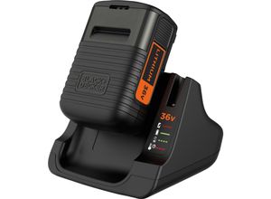 5035048491553 - BLACK+DECKER Ladegerät Ladegerät + Akku BDC2A36-QW 36Volt