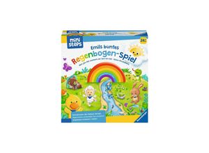 4005556045822 - Ravensburger ministeps 4582 Emils buntes Regenbogen-Spiel erstes Spiel zum Farbenlernen Spielzeug ab 2 Jahren