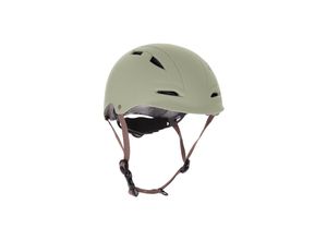 3800171212953 - Kikkaboo Kinder-Schutzhelm 46 - 56 cm mit 9 großen Öffnungen verstellbare Gurte grün