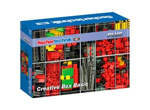 4048962390490 - fischertechnik 554195 Creative Box Basic Bausätze Experimente Mechanik Sachunterricht Experimentierkasten ab 7 Jahre