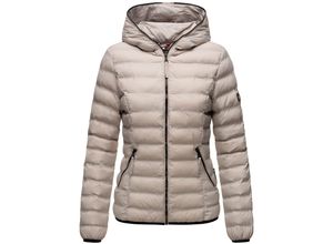 4059072431515 - NAVAHOO Damen Stylische Steppjacke Übergangsjacke mit Kapuze Neevia