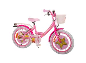 8715347983252 - LOL Surprise Kinderfahrrad - Mädchen - 18 Zoll - Pink - 2 Handbremsen rosa