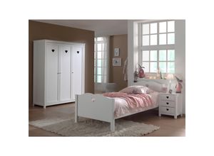 5420070215596 - Vipack Set Amori bestehend aus Einzelbett Nachtkonsole und Kleiderschrank 3-trg