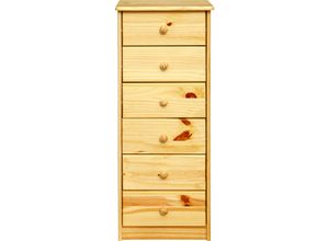 4059865170195 - Kommode Kiefer massiv Schubladenschrank Sideboard Wohnzimme Schrank natur