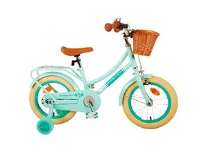 8715347211478 - Kinderfahrrad Excellent für Mädchen 14 Zoll Kinderrad in Grün Fahrrad