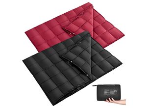 6923334514927 - KINGCAMP Camping Decke Smart 540 Picknick Strand Matte Park Decke Leicht 540 g Farbe wine red