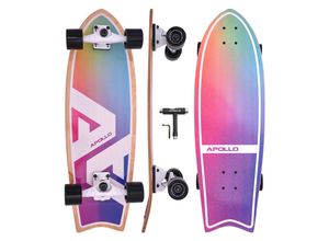 4250518572346 - Midi Longboard Surfskate Pro Rainbow