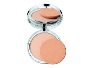 0020714066345 - CLINIQUE Superpowder Double Face Make-up Gesichts puder Puder beige (4 MATTE HONEY) mattierend natürlich Deckkraft Hoch für sensible haut geeignet hypoallergen