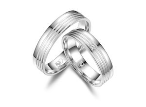 4069415332560 - Verlobungsring MARRYA MARRYA Silber Ringe Trauringe Eheringe Partnerringe Fingerringe Gr 48 Silber 925 (Sterlingsilber) silberfarben (damen ring silber) Damen