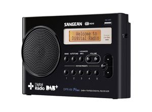 4711317991405 - SANGEAN DPR-69 DAB+ Tragbares wiederaufladbares DAB+   FM-RDS Radio