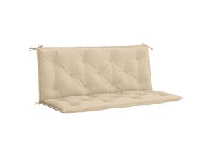 8720286187180 - Bonnevie - Gartenbank-Auflagen 2 Stk Ruhebank Beige 120x50x7 cm Oxford-Gewebe vidaXL