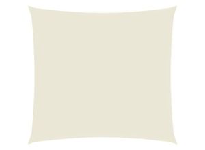 8718475975472 - Bonnevie - SonnensegelSonnenschutzsegel Oxford Gewebe Quadratisch 36 x 36 m Creme vidaXL