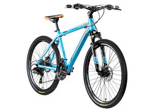 4250845938280 - Toxic 26 Zoll Mountainbike 145 - 185 cm MTB Hardtail Fahrrad 21 Gänge Scheibenbremsen Damen Herren Jugendliche unisex