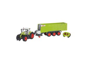 4008332344256 - Claas ferngesteuerter Traktor Axion 870 + Anhänger Cargos 9600 (Maßstab 116) Trecker Trekker