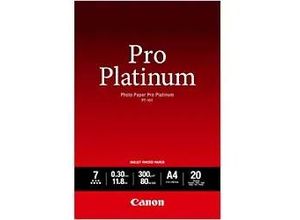 4960999575285 - Fotopapier PT-101 Pro Platinum 2768B016 A4 für Inkjet 300g weiß glänzend einseitig bedruckbar 4960999575285 20 Blatt