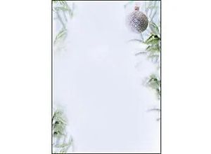 4004360809033 - Weihnachtsmotiv-Papier Winter Mood 90g-Feinpapier 100 Blatt A4 Inkjet- & Laserdrucker