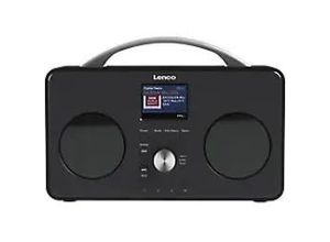 8711902045625 - Internet-Radio PIR-645 mit DAB+ FM Radio wiederaufladbarem Akku und Bluetooth schwarz