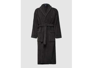 3616531242511 - Polo Cotton Terry Robe Dark Slate