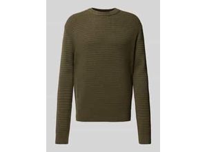 5715605382943 - Regular Fit Strickpullover aus reiner Baumwolle