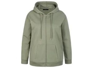 4065691297029 - Hoodie-Sweatjacke grün 48