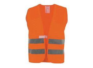 4029201017958 - GRAMM medical Warnweste Aus robustem Polyester-Gewebe mit Sicherheitsreflektoren Universalgröße orange