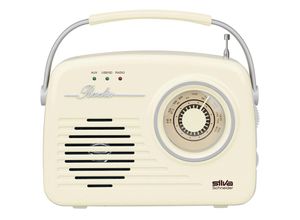 9004489439154 - Radio 20W fm usb SD-Speicherkarte beige mono 1965 beige - Silva Schneider