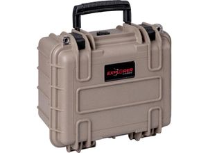 8024482190051 - Explorer Cases Outdoor Koffer 2717HLD desert tan with pick & pluck foam (B x H x T) 28 x 20 x 17