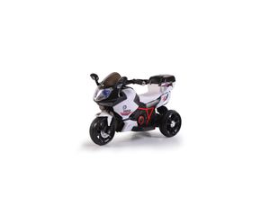 3800146252724 - Kinder Elektromotorrad HP2 FB-6187 mit Musikfunktion Spielzeugkorb ab 3 Jahre schwarz