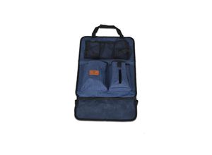 3800146266523 - Organizer fürs Auto Rückenlehnenschutz mit Taschen Reise Organizer blau