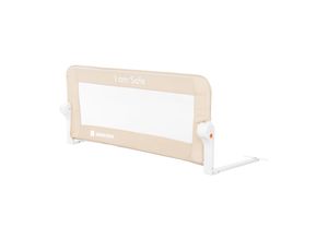 3801003050095 - Kikkaboo Bettschutzgitter I am safe 102 cm lang für Matratzenstärke 12 - 20 cm beige