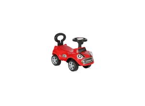 3800151987833 - Rutscher Kinderauto Sport Mini Kippschutz Rückenlehne Musikfunktion in rot