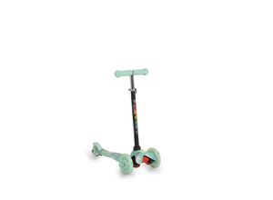 3800146227975 - Kinderroller Fidget 3 Räder höhenverstellbar PU-Räder Wasserdruck ABEC-7 grün