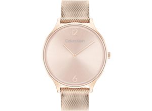 7613272456708 - Quarzuhr CALVIN KLEIN Timeless 2H 25200002 Armbanduhren rosegold (roségoldfarben) Damen Quarzuhren Armbanduhr Damenuhr Mineralglas IP-Beschichtung