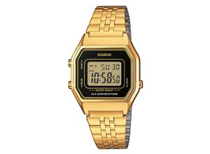 4971850924012 - Chronograph LA680WEGA-1ER Armbanduhren goldfarben Damen Quarzuhren Quarzuhr Armbanduhr Damenuhr digital Datum Stoppfunktion