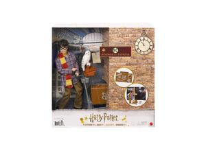 0887961963854 - Harry Potter Gleis 9 3 4 Spielset mit Harry Potter Puppe & Hedwig Figur mehrfarbig