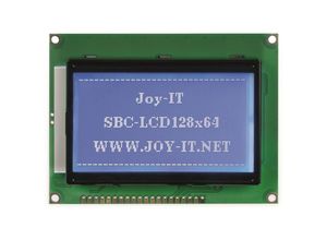 4250236821993 - Joy-it LCD-Display Weiß Blau 128 x 64 Pixel (B x H x T) 93 x 70 x 12 mm