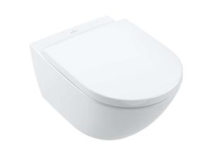 4062373791707 - Subway 30 Tiefspül-WC wandhängend spülrandlos TwistFlush 370x560 mm 4670T0 Farbe Weiß Ceramicplus - 4670T0R1 - Villeroy&boch