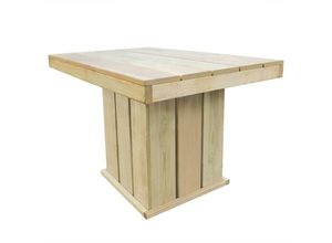 8718475711124 - Bonnevie - GartentischTerrassentisch 110x75x74 cm Imprägniertes Kiefernholz vidaXL