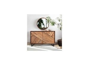 4041908137746 - Kommode Ambala Akazie Sideboard Wohnzimmer Esszimmer Universal Schrank