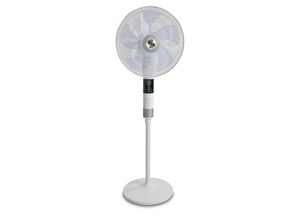 7611210970606 - Breeze 360° Standventilator 7582 - Standventilator mit Fernbedienung - Timerfunktion - 140 cm hoch - Weiß