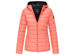 4059072316980 - MARIKOO Damen modische Steppjacke Übergangsjacke mit großer Kapuze Lucy