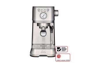 7611210980810 - Barista Perfetta Plus 1170 V2 Kolbenmaschine - Espressomaschine - Kaffeemaschine mit Bohnen - Silber