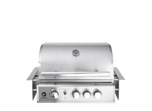 4041571009494 - Hochwertiger Edelstahl Gas-Grill TOP LINE - ALLGRILL CHEF M mit 3 Brennern Backburner und Air System Top-Einsteiger