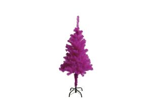 4039214998076 - LEX Künstlicher Weihnachtsbaum inkl Ständer Farbe Lila 150 cm