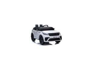 4260259872629 - ES-Toys Kinder Elektroauto Range Rover Velar EVA-Reifen Stoßdämpfer Scheinwerfer weiss