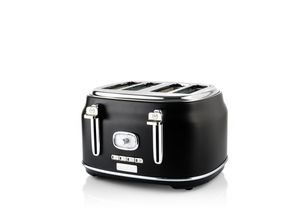 4895218314720 - Retro-Toaster - 4-Scheiben-Toaster - Schwarz