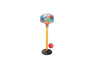 8693461033988 - Pilsan Basketball-Set 03398 Ständer Höhe einstellbar Kunststoffball ab 3 Jahre bunt